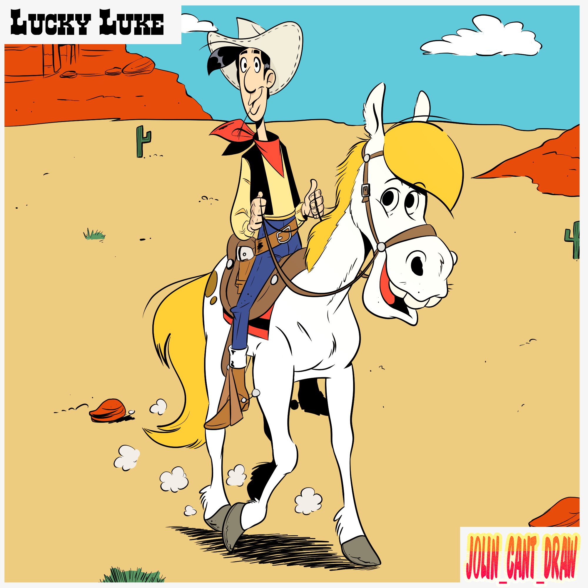 Lucky Luke Horse