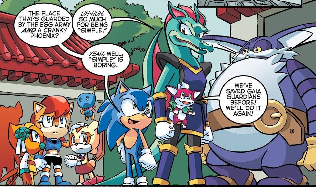 Sonic As A Dragon
