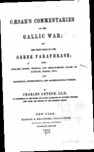 {Read/Download} Caesar's Commentaries on the Gallic War: And the First ...