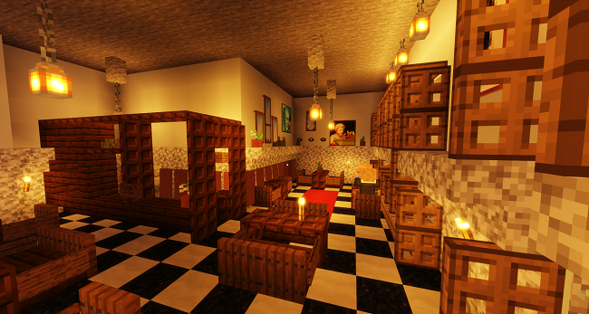Minecraft Restaurant Ideas