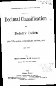 {Read/Download} Decimal classification and relativ index for libraries / Twitter