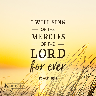 I Will Sing Of The Mercies