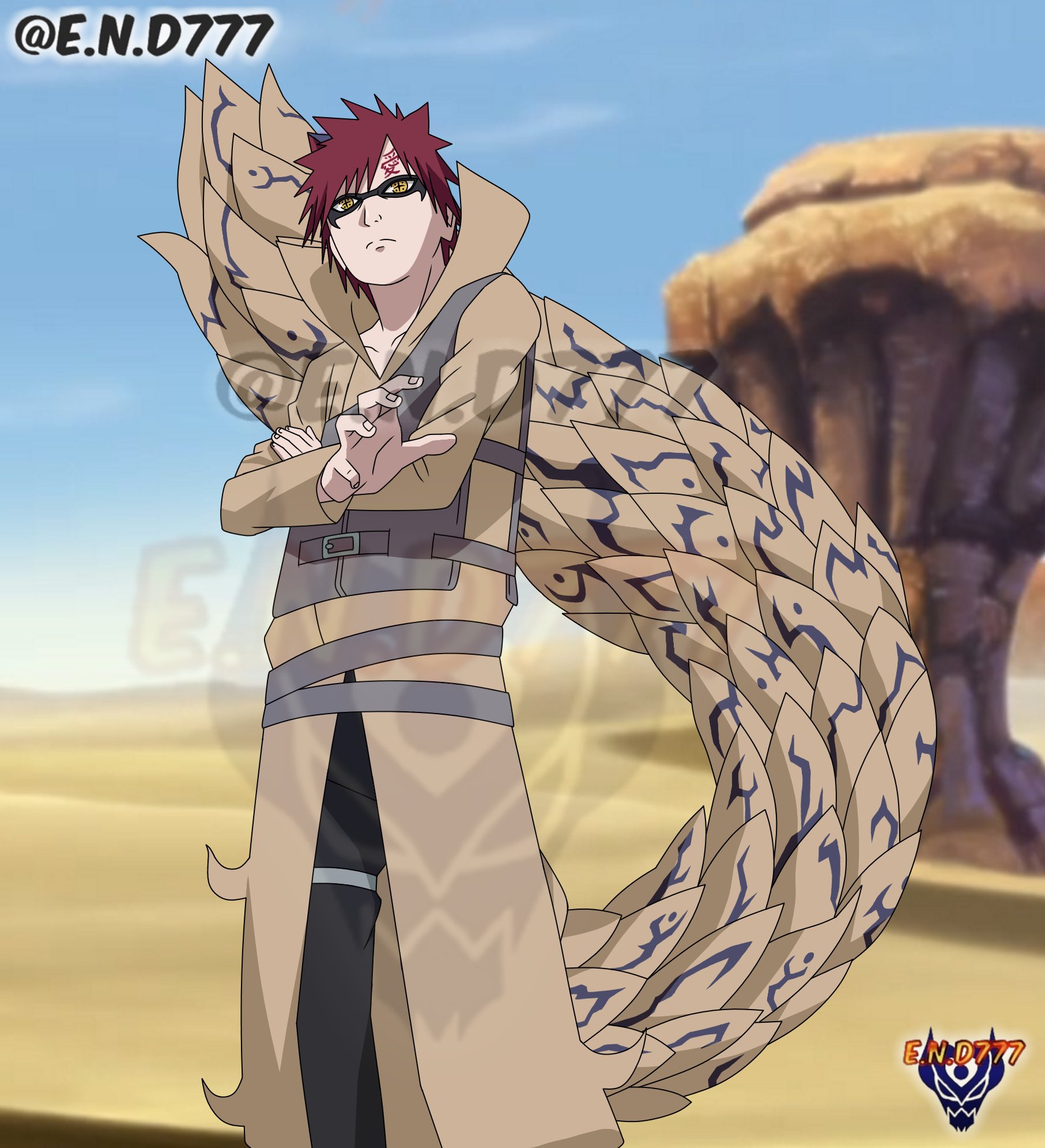 Naruto 1 Tail Gaara