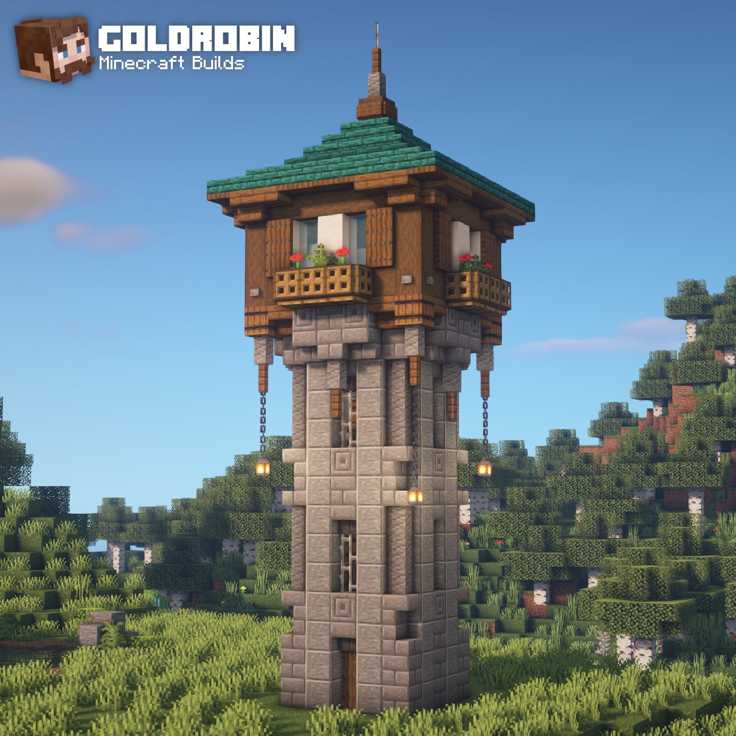 Minecraft Medieval Guard Tower