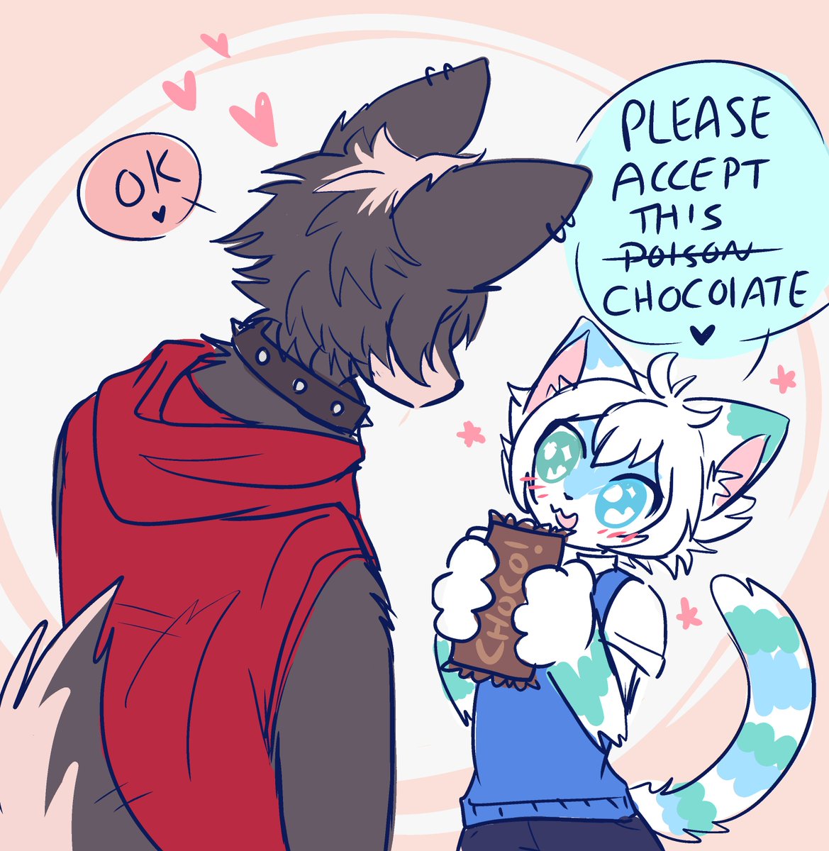 Wolf And Cat Furries