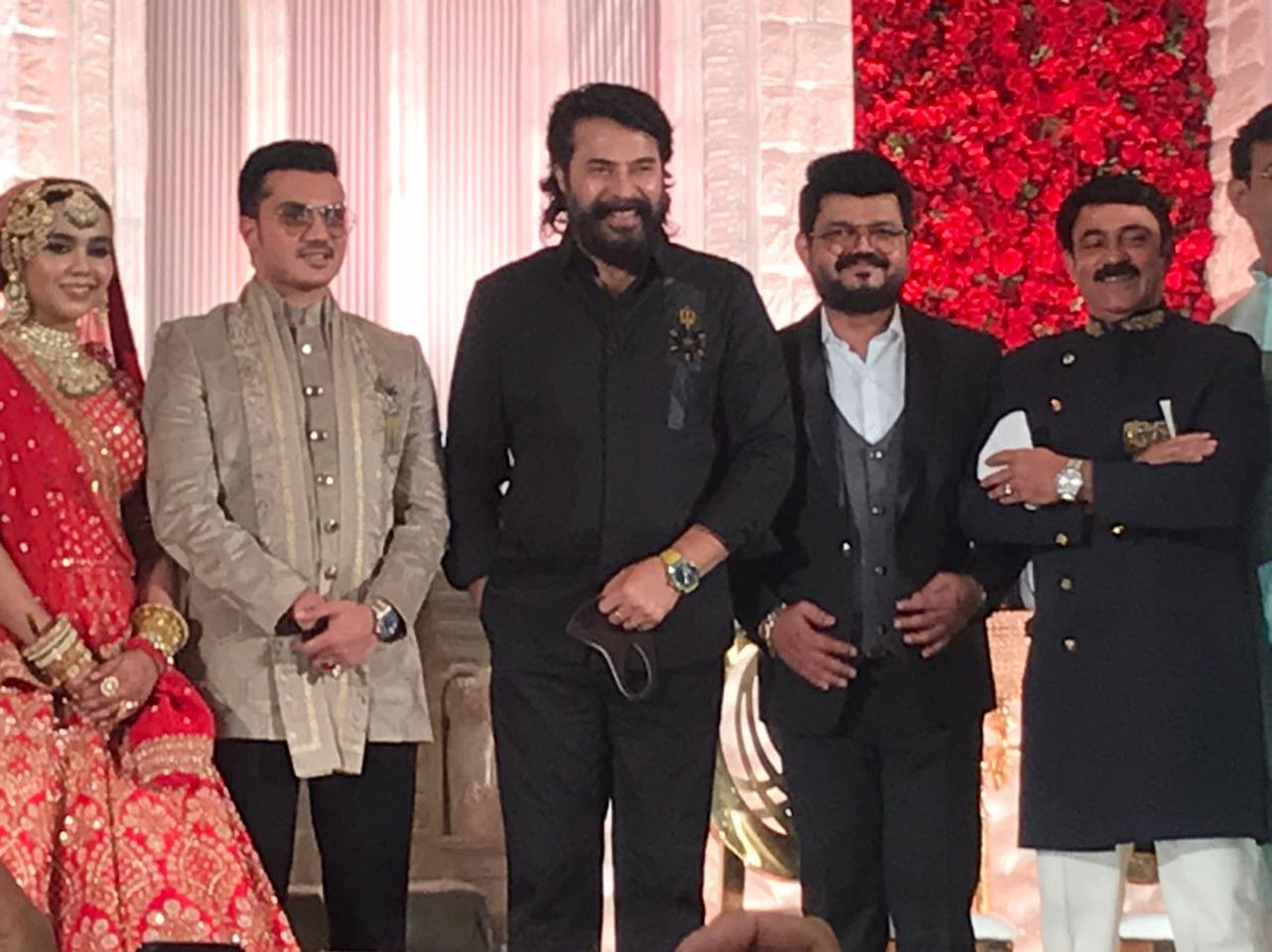 Mammootty Daughter Marriage Photos