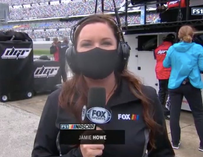[Kaitlyn Vincie] Yesterday, NASCAR on FOX had FIVE women on the air ...