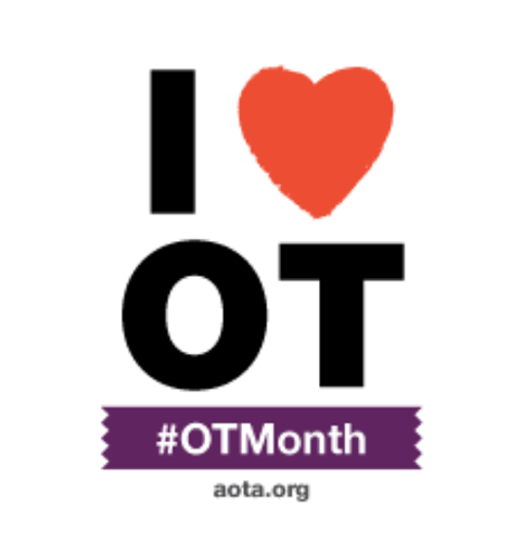I Love Occupational Therapy Logo