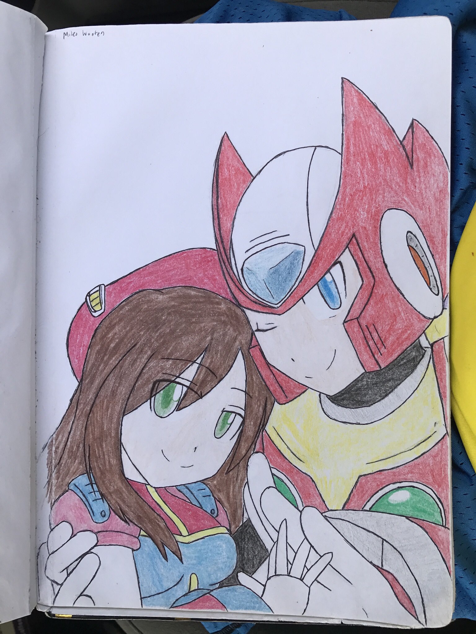 Megaman X Zero And Iris