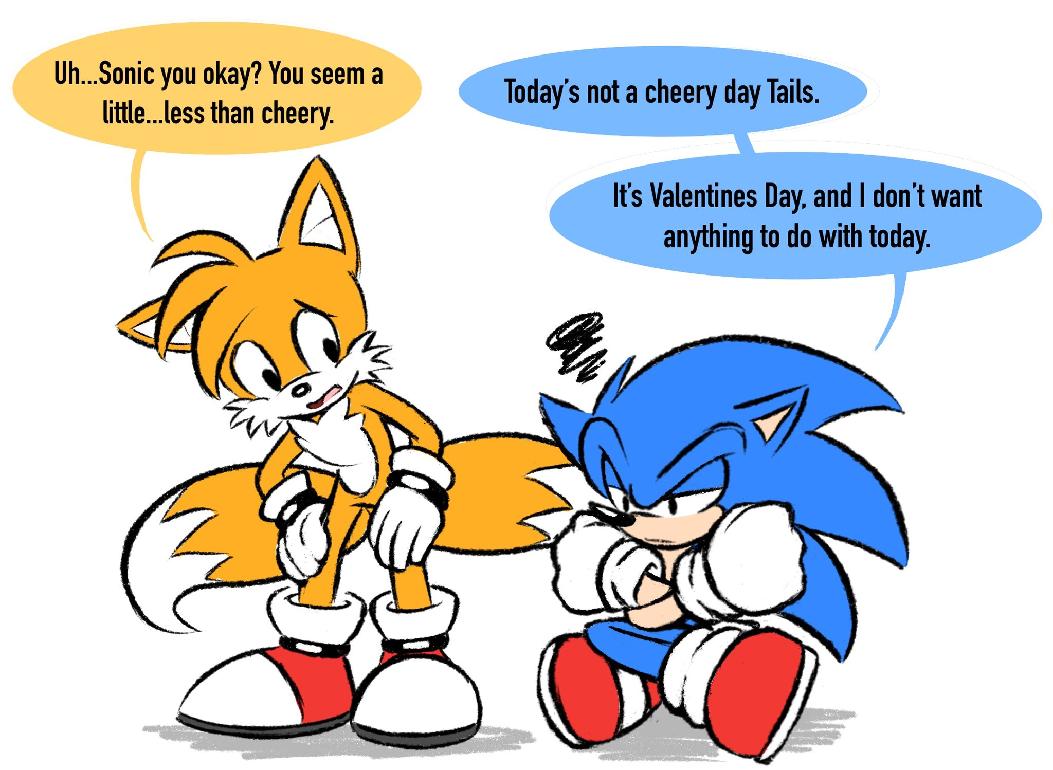 Sonic And Tails Comics Funny