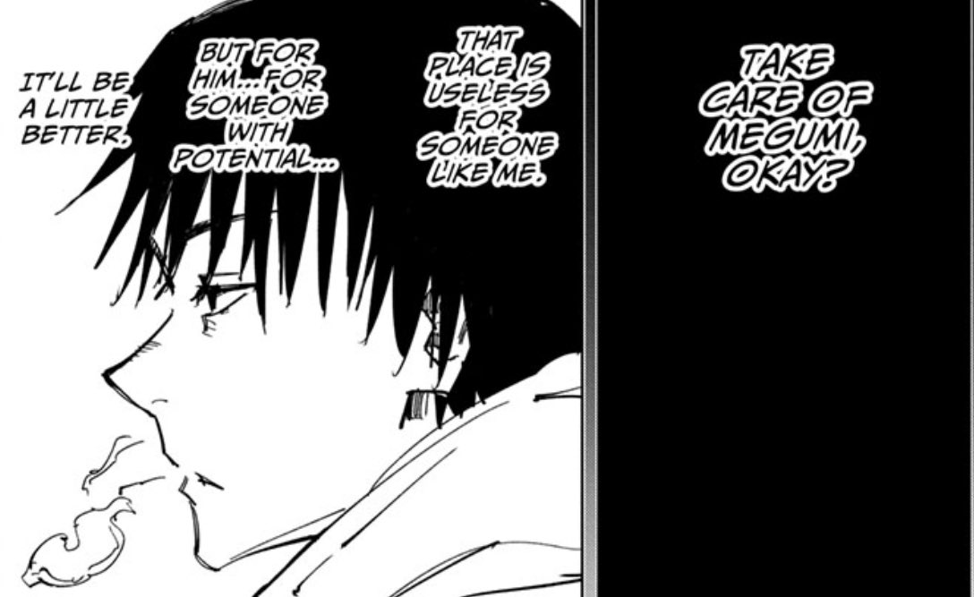 Thread by @LuhEasy, I see Toji discourse but imo I think this chapter’s ...