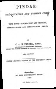 {Read/Download} Pindar: The Olympian and Pythian Odes {Ebook EPUB PDF} / Twitter