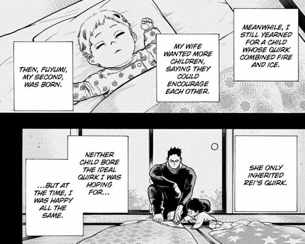 「Even though they were happy w/ just Touya and Fuyumi, this s」-` ᴀᴅ ´-の漫画