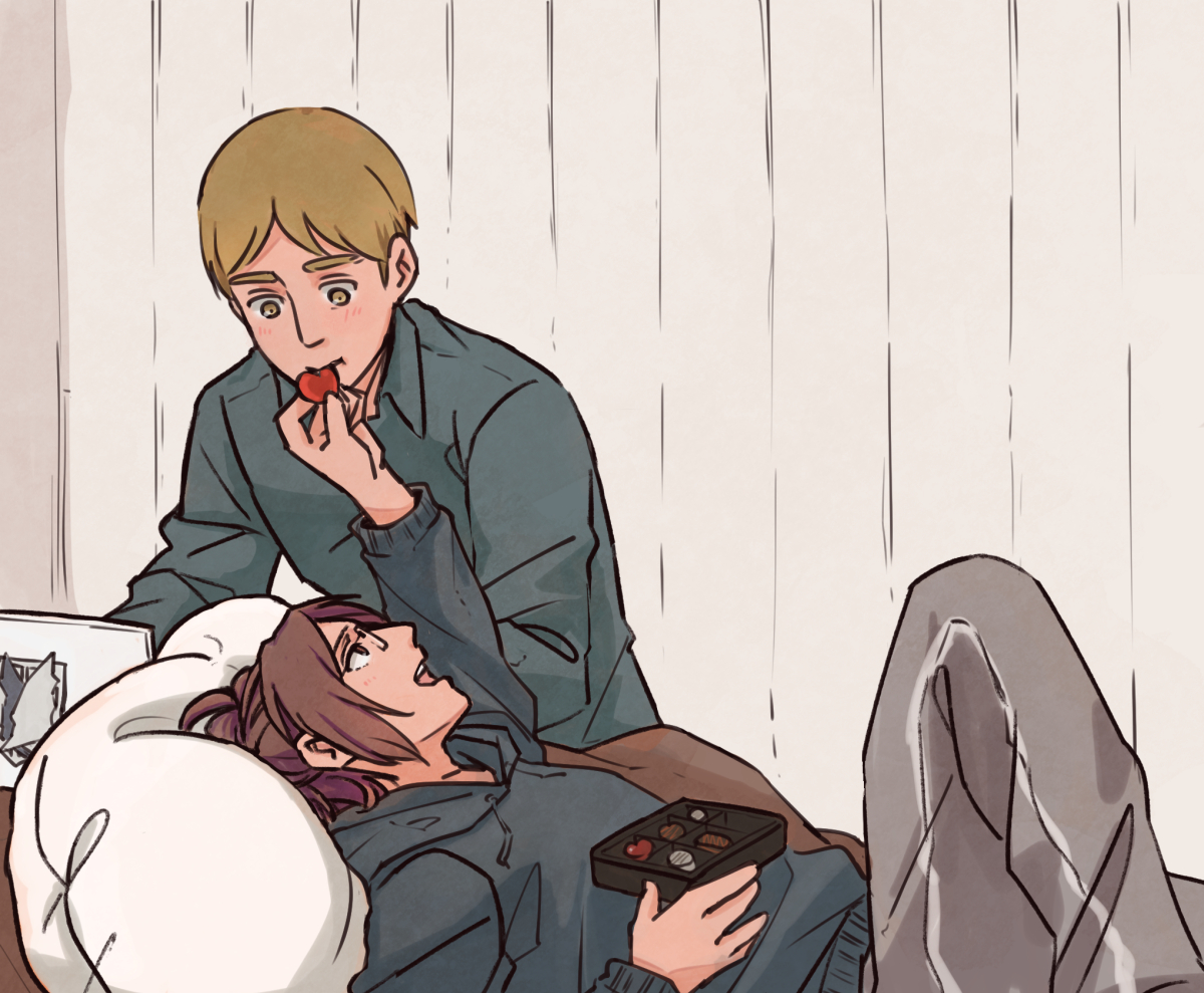 #mbhnバレンタインデー 」|つなのイラスト