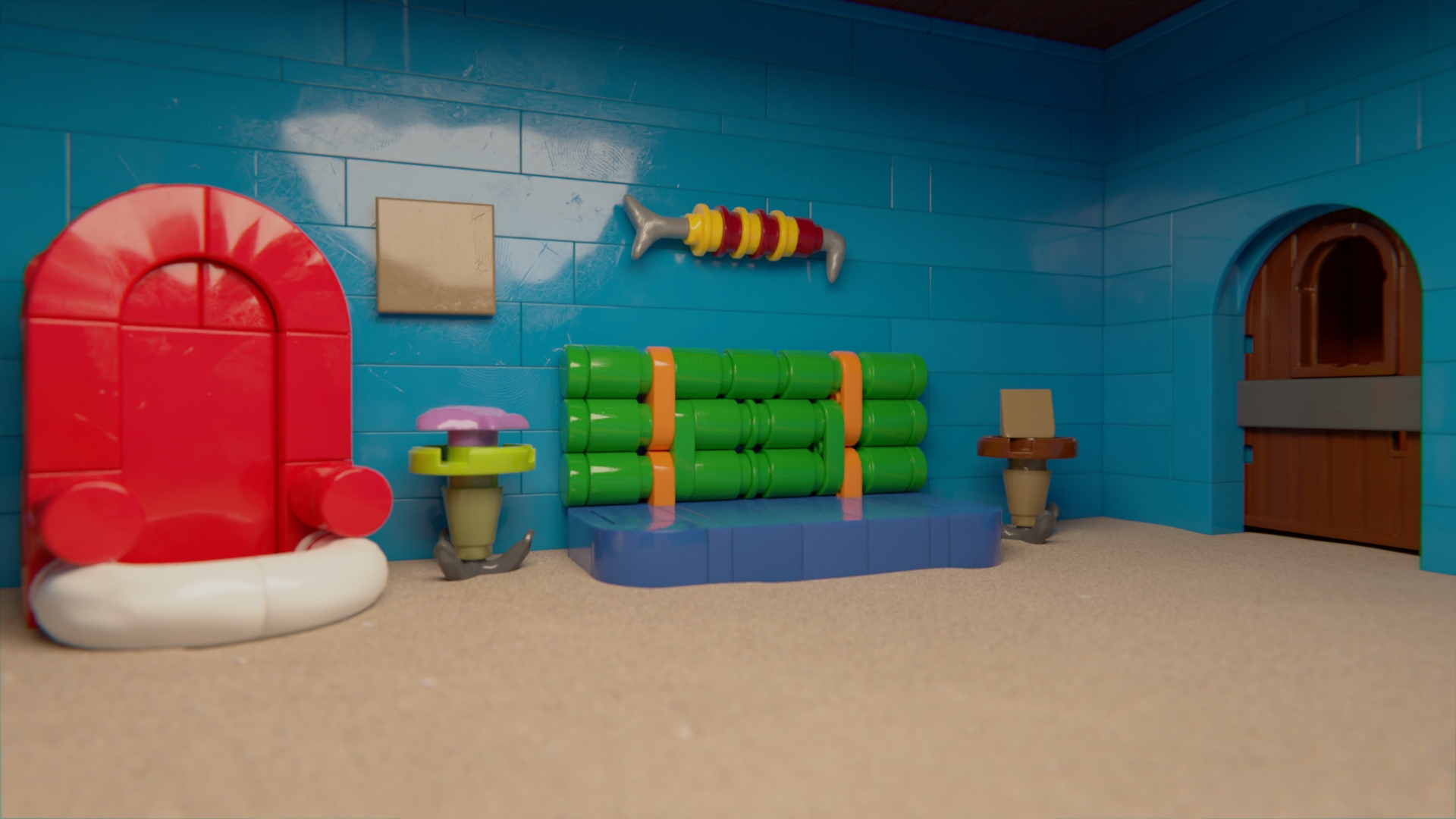 Spongebobs Living Room