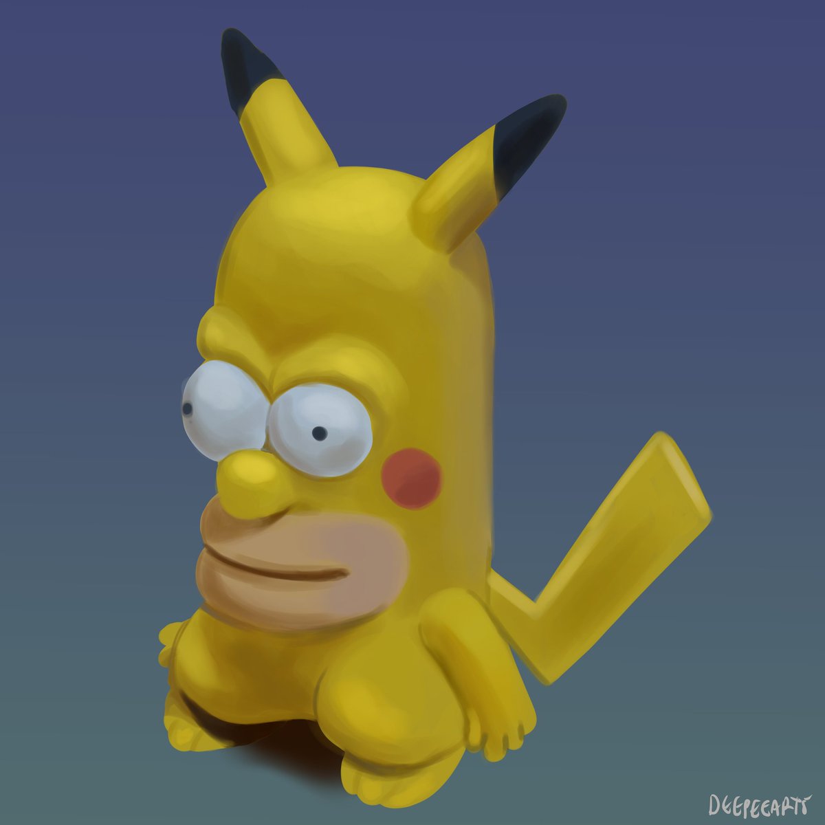 Slightly cursed Homer-chu Sculpture Figurines etna.com.pe