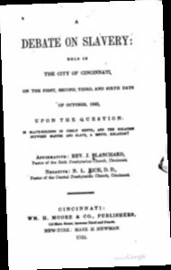 {Read/Download} A debate on slavery: held in the city of Cincinnati,on ...