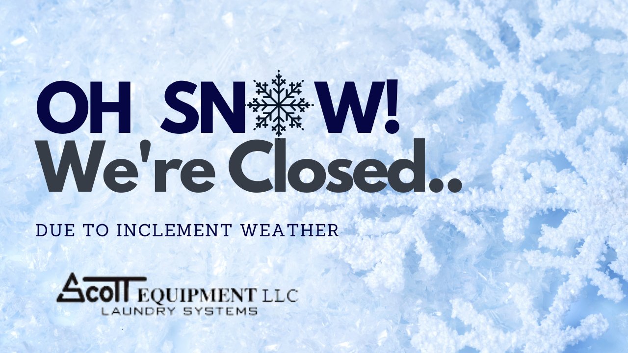 Office Closed Sign Due To Weather