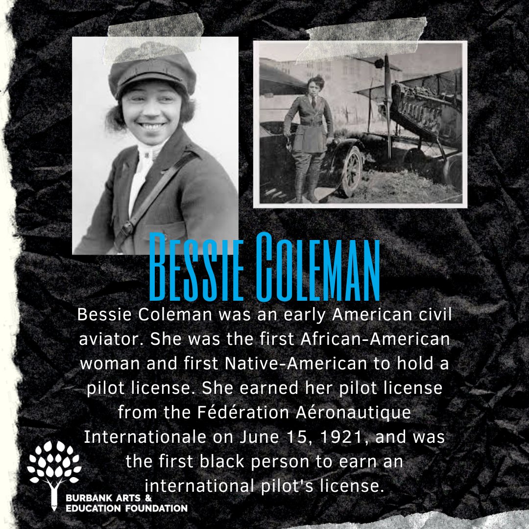 Bessie Coleman Pilot License