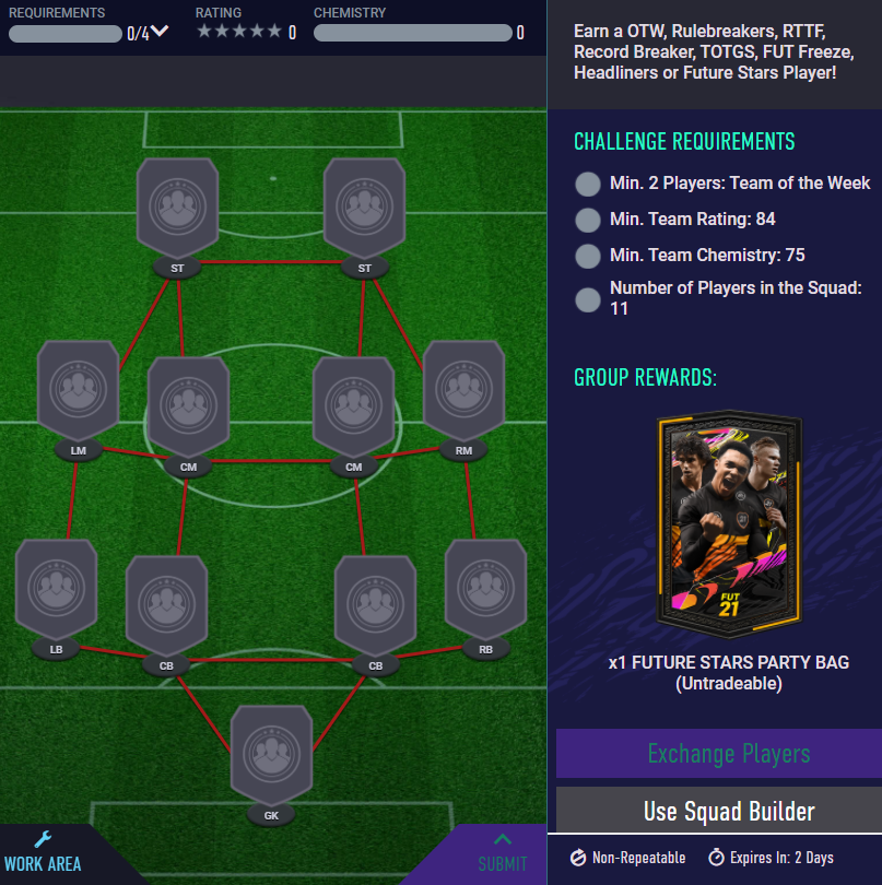 Investment: SBC Gems – FUT Chief