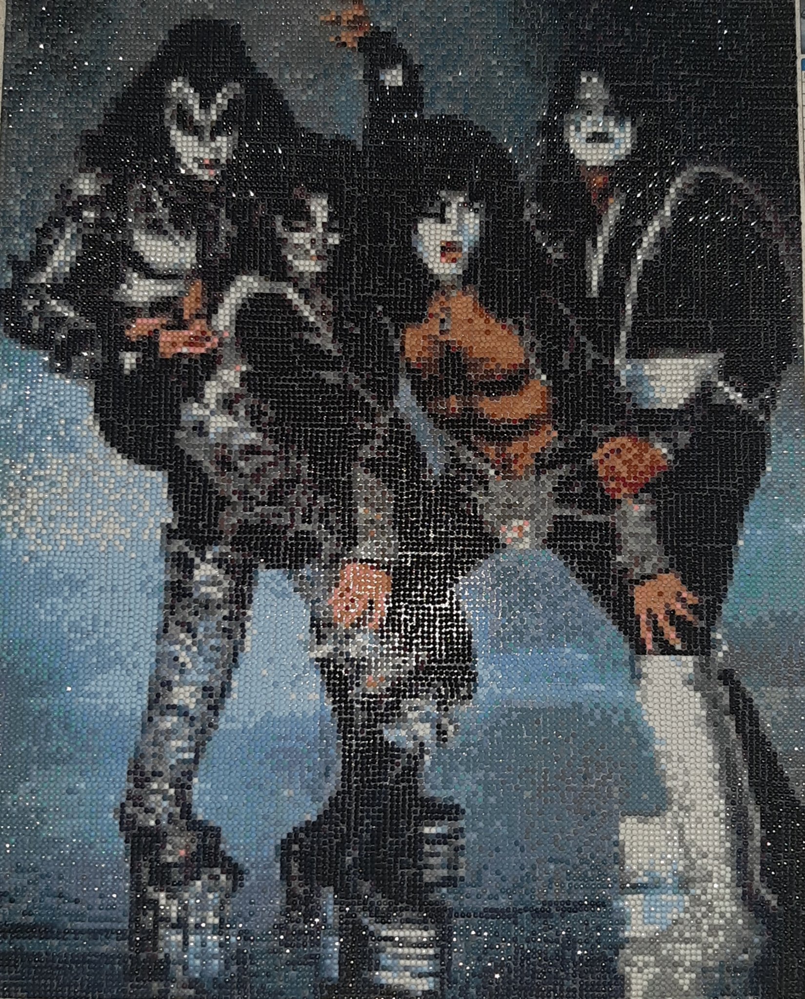 Kiss Band Painting