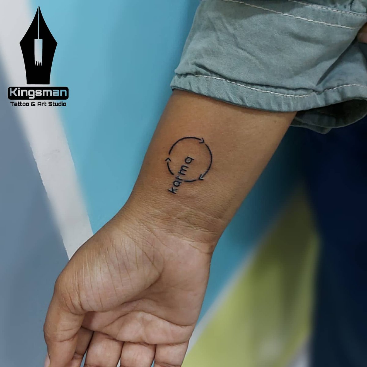 Karma Infinity Tattoo