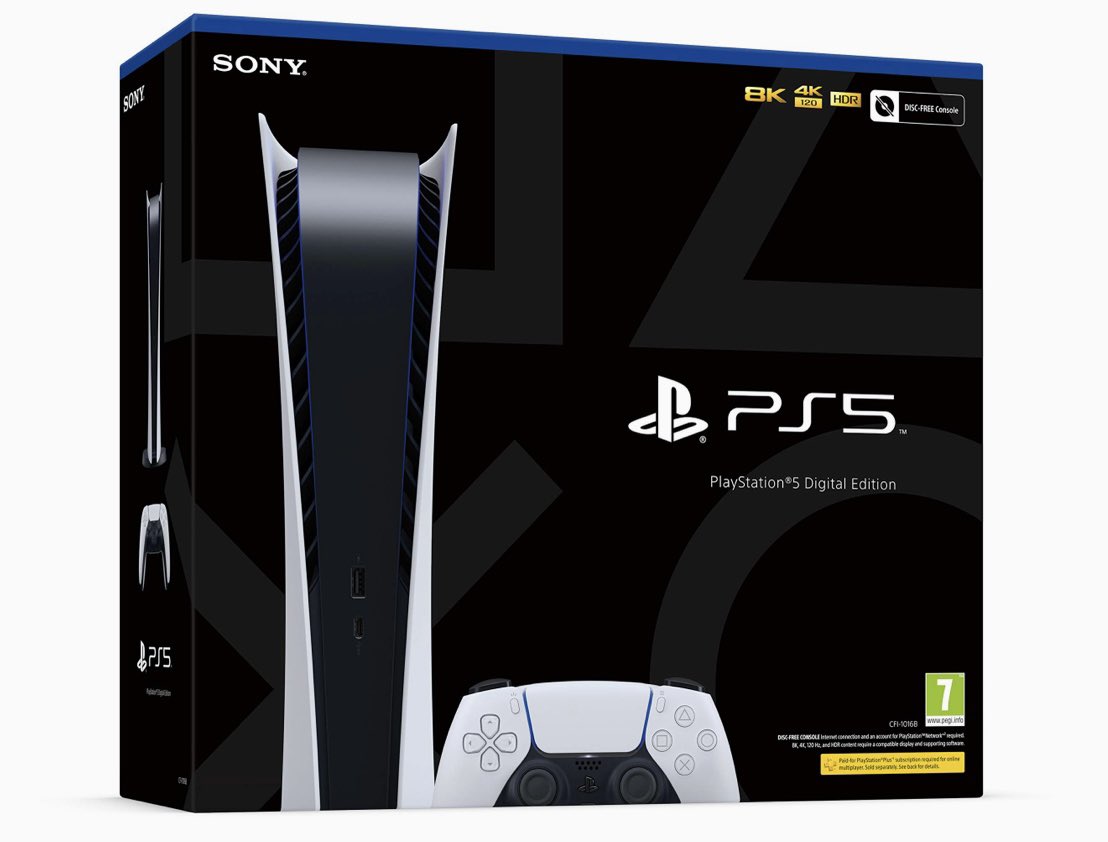 PS5 Console Digital Edition Amazon UK : r/SmartPS5Deals