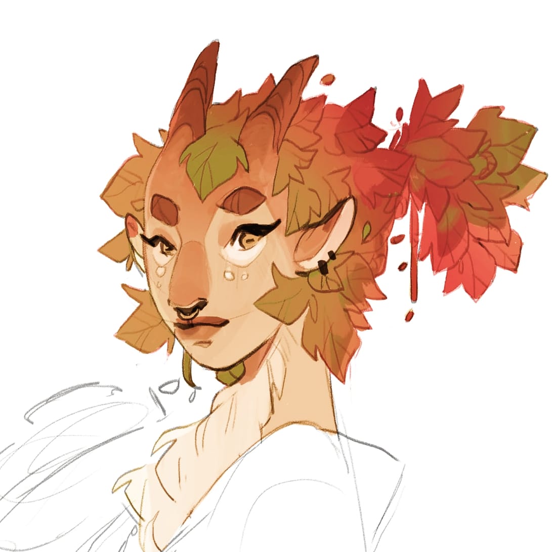 ダンデ「Satyr character for and upcoming dnd one」|13 ⭕のイラスト