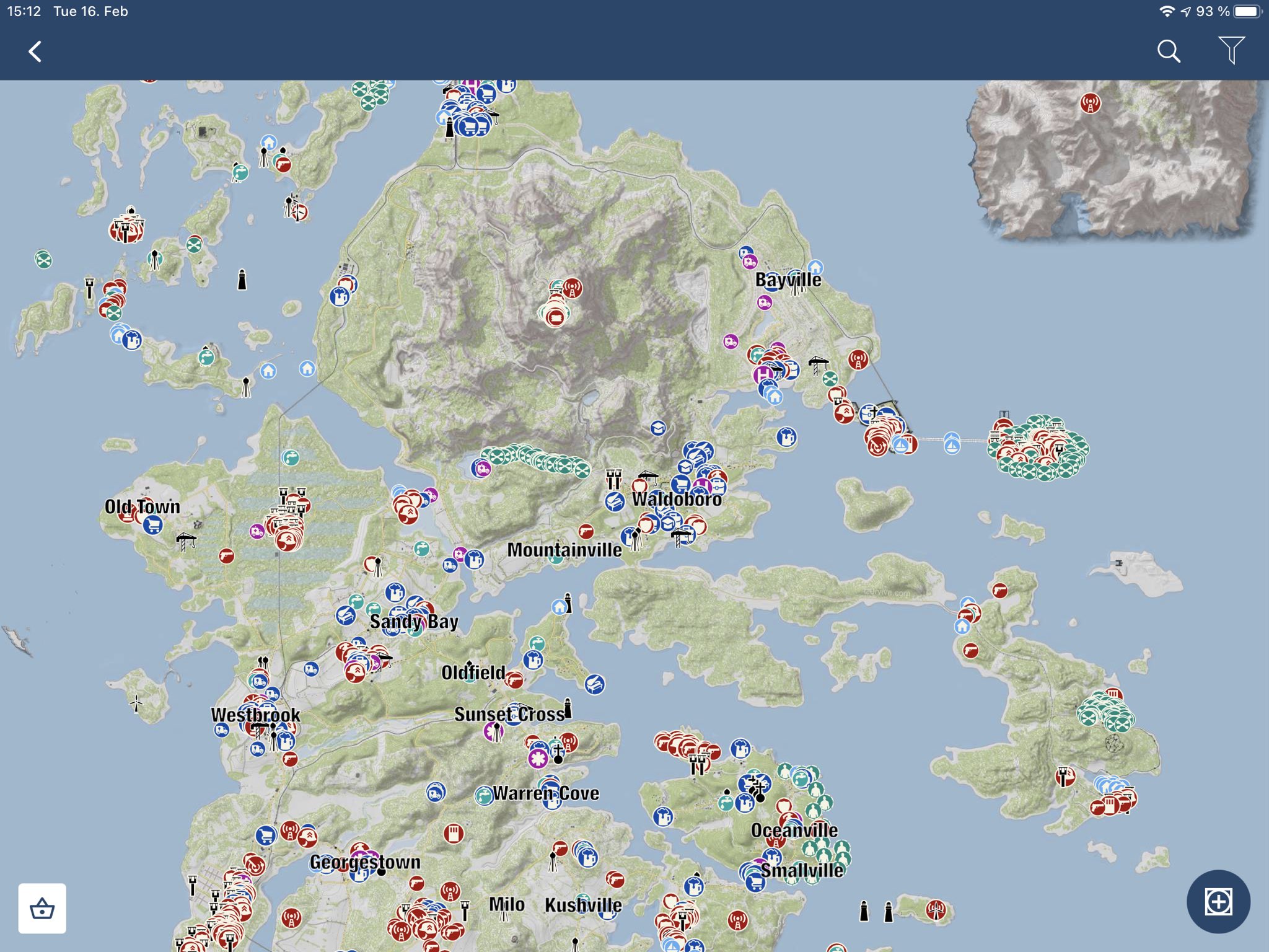 Namalsk Interactive Map Онлайн карта Намальска