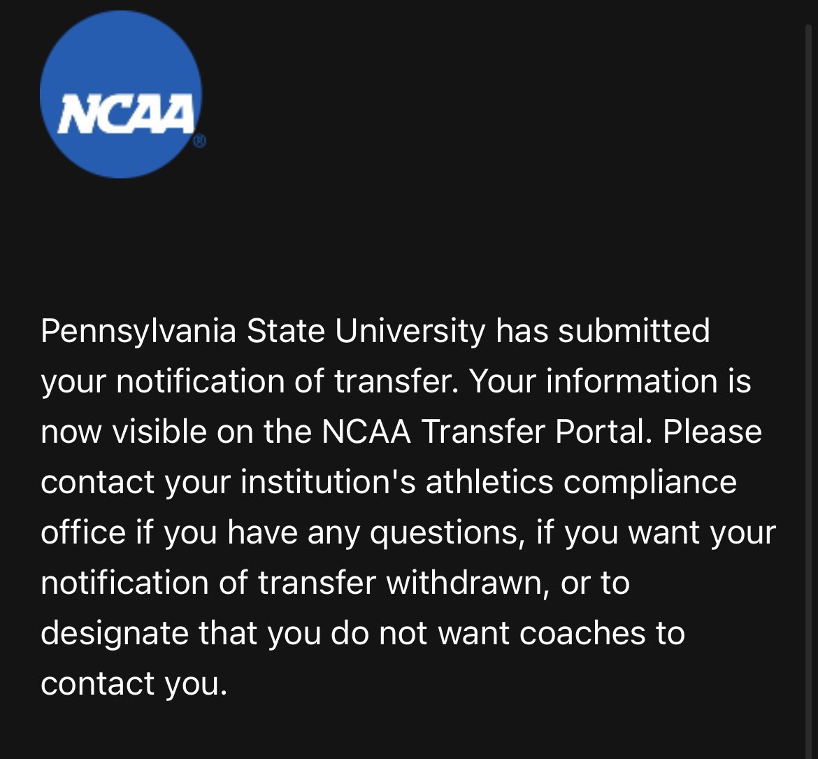 Penn State OL Justin Kopko has entered the transfer portal : r/CFB