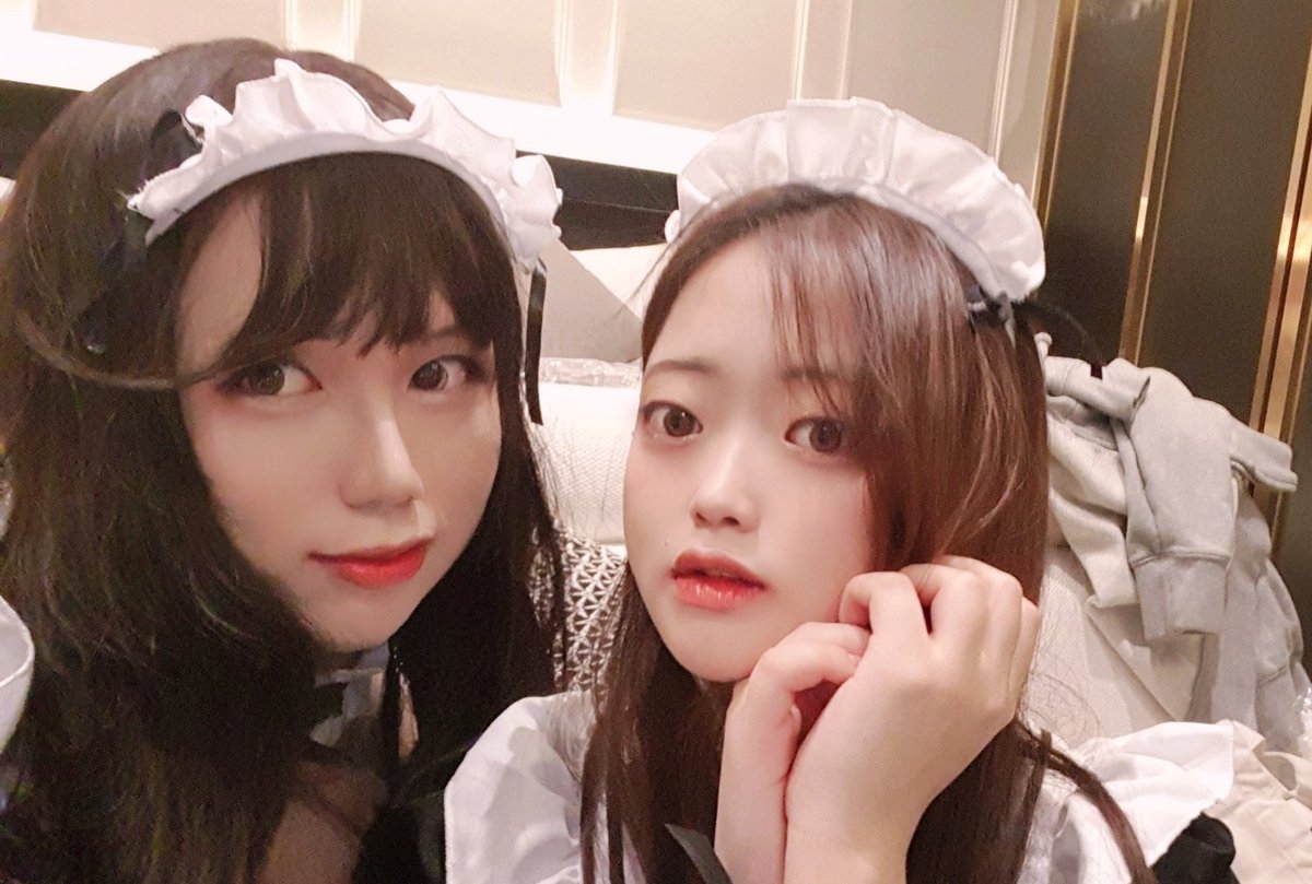 아끼는 동생이랑 메이드복 트윈룩 어떤가용?🥰 GOBUGI🎀 @gobugi0