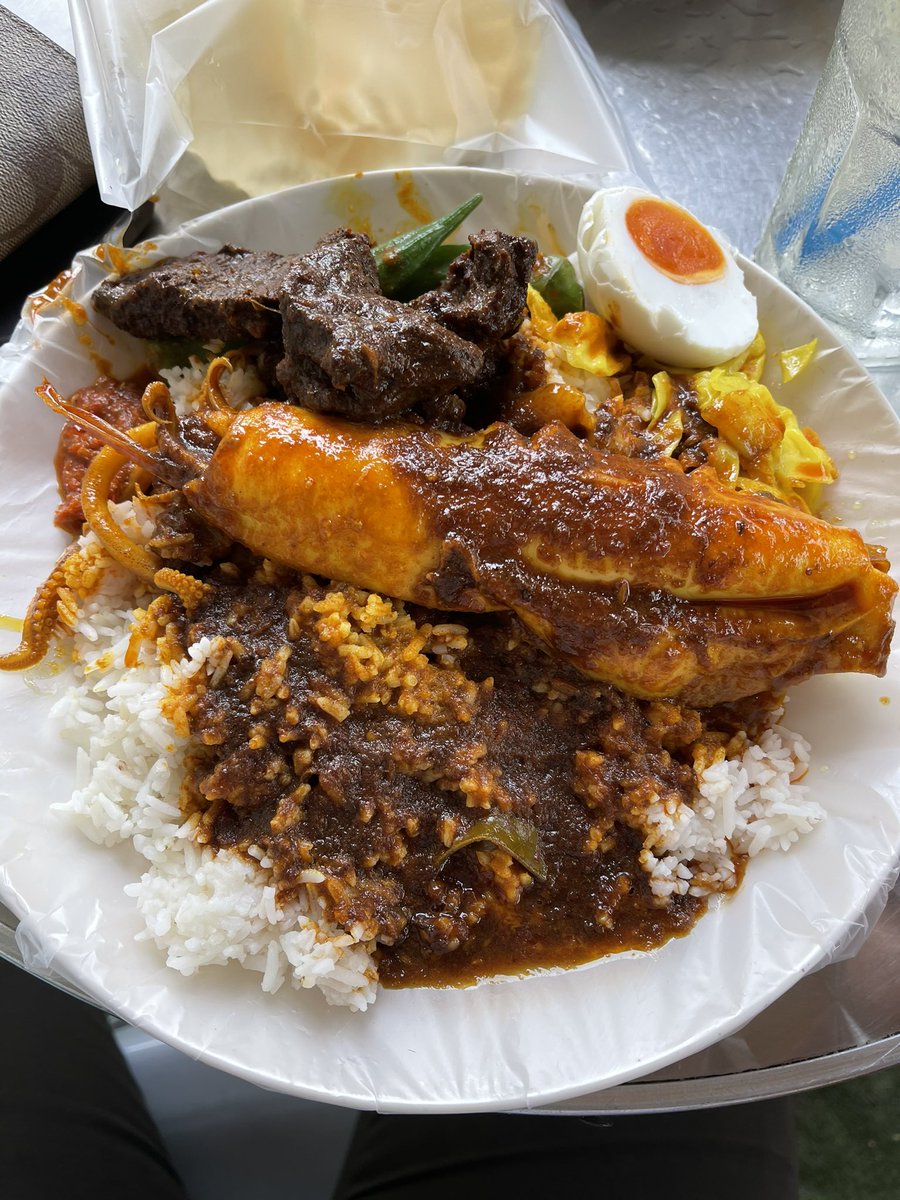 Kind hearted mamak fed ayam today