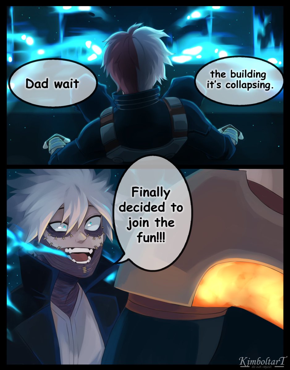 「Some traditional and digital demon dabi sketches I've been w」KimboltarTの漫画