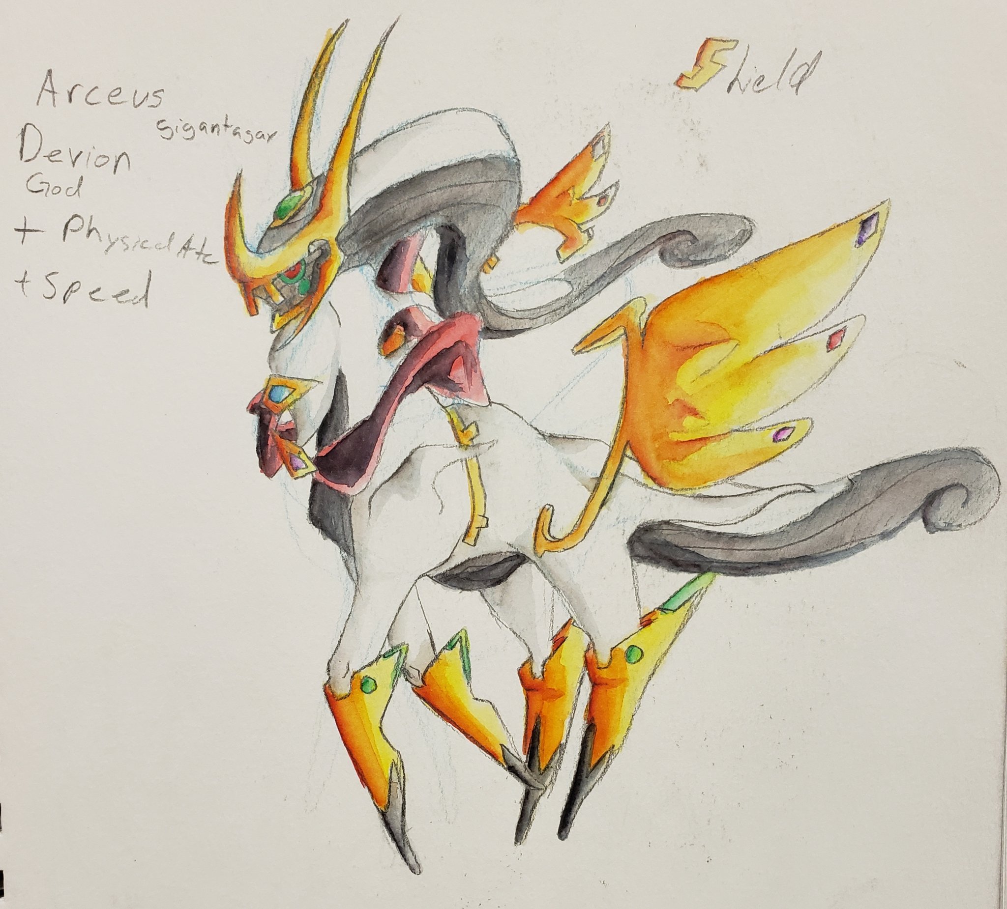 Arceus Drawing
