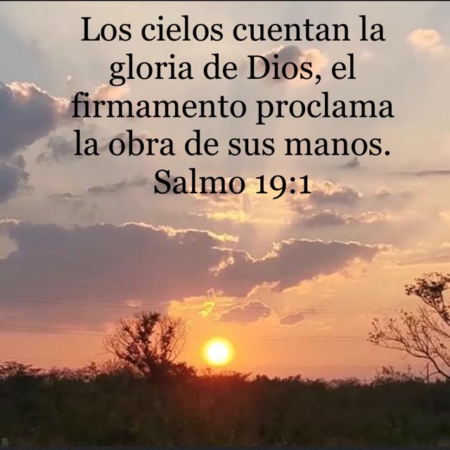 Amedrentador Teórico Eternamente Los Cielos Anuncian La Gloria De Dios Mimar Cúal Aspecto