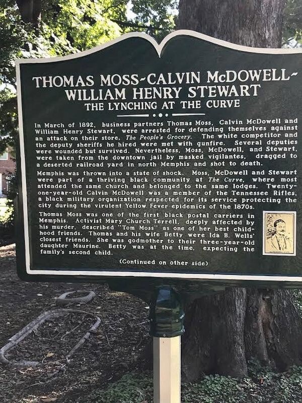Black History Heroes on Twitter: "RT @HistoryHeroes: Fatal flaw of Thomas Moss, Calvin McDowell ...