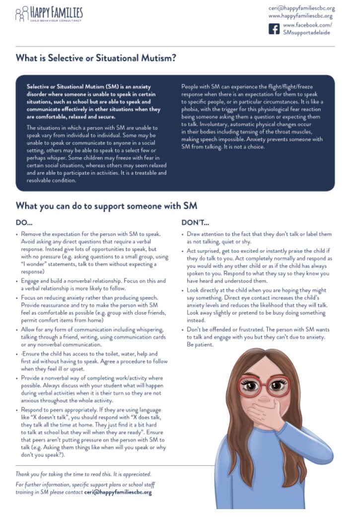 Selective Mutism Support Adelaide (@MutismSupport) | Twitter
