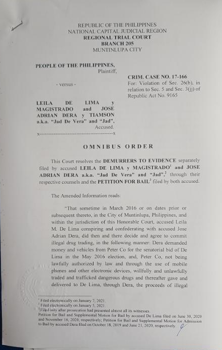 Lian Buan On Twitter Muntinlupa Judge Liezel Aquiatan Granted De Lima s Demurrer In Case No lian-buan-on-twitter-muntinlupa-judge-liezel-aquiatan-granted-de-lima-s-demurrer-in-case-no