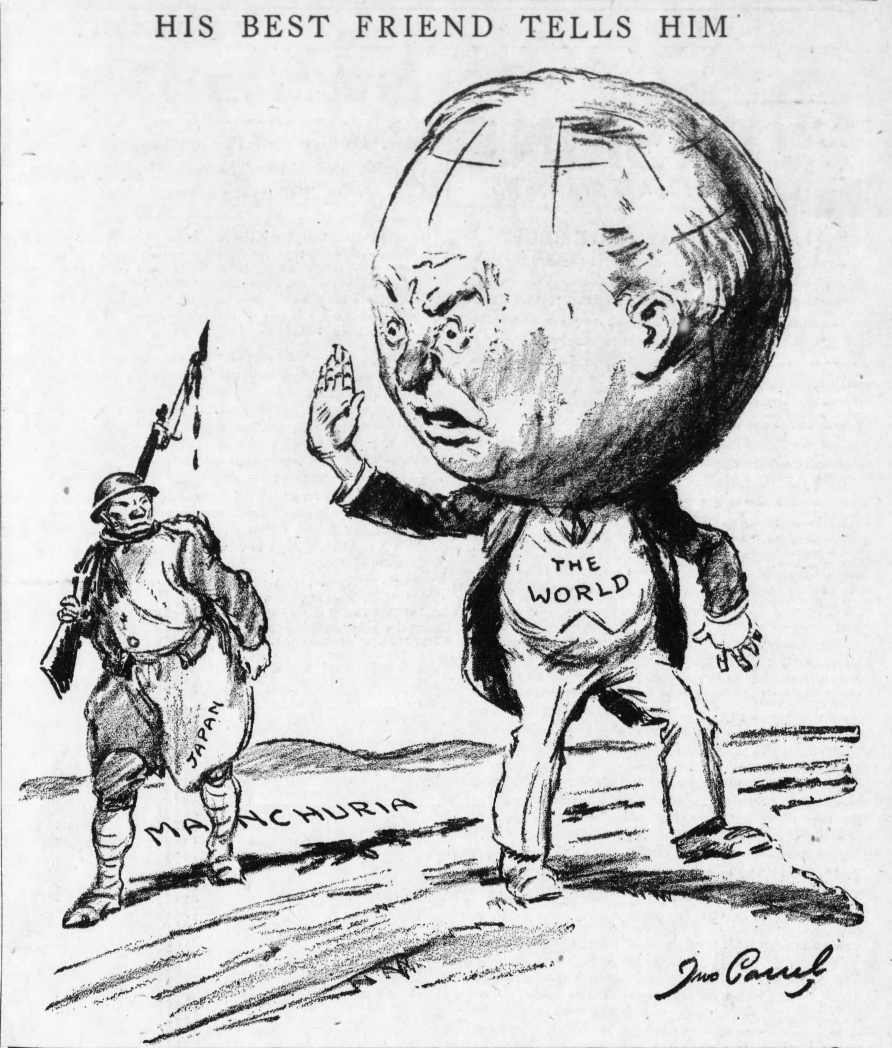 League Of Nations Cartoon