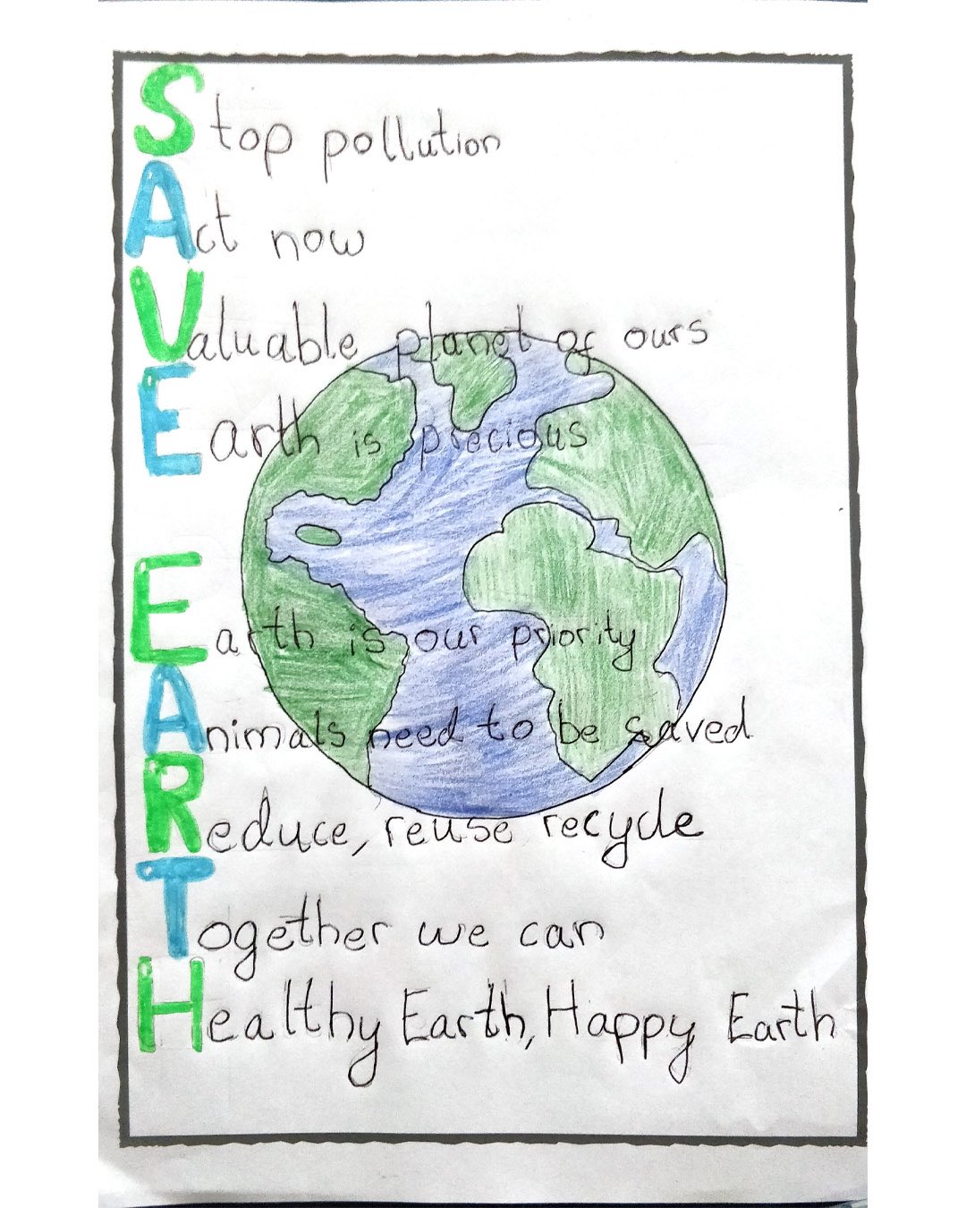 Reduce Reuse Recycle Poem For Kids