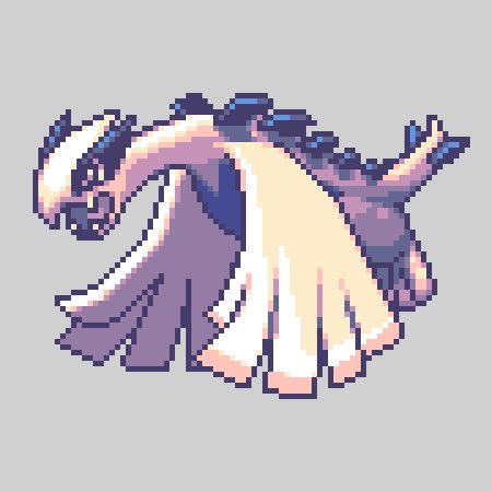 Lugia Pixel Art
