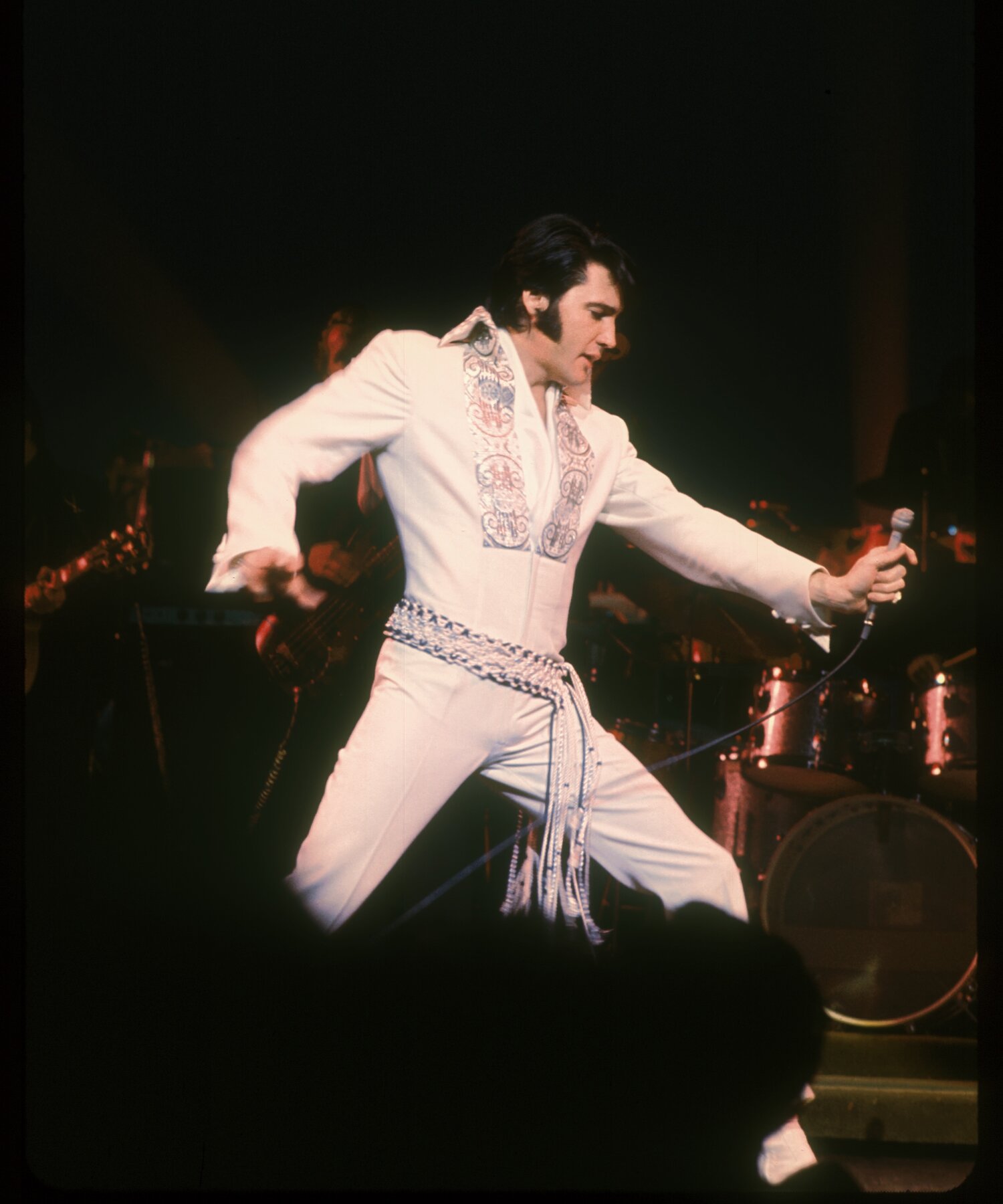 Elvis Presley Singing In Color