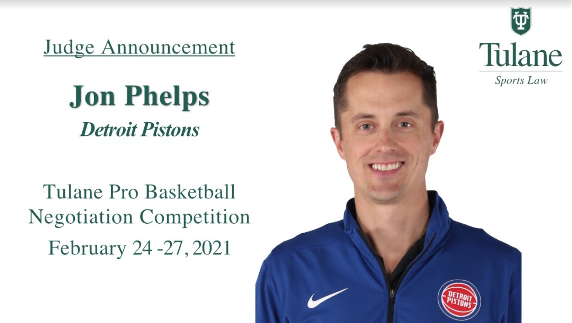 Tulane Pro Basketball Negotiation Competition on Twitter: "Our next judge is @TulaneLaw alum Jon ...