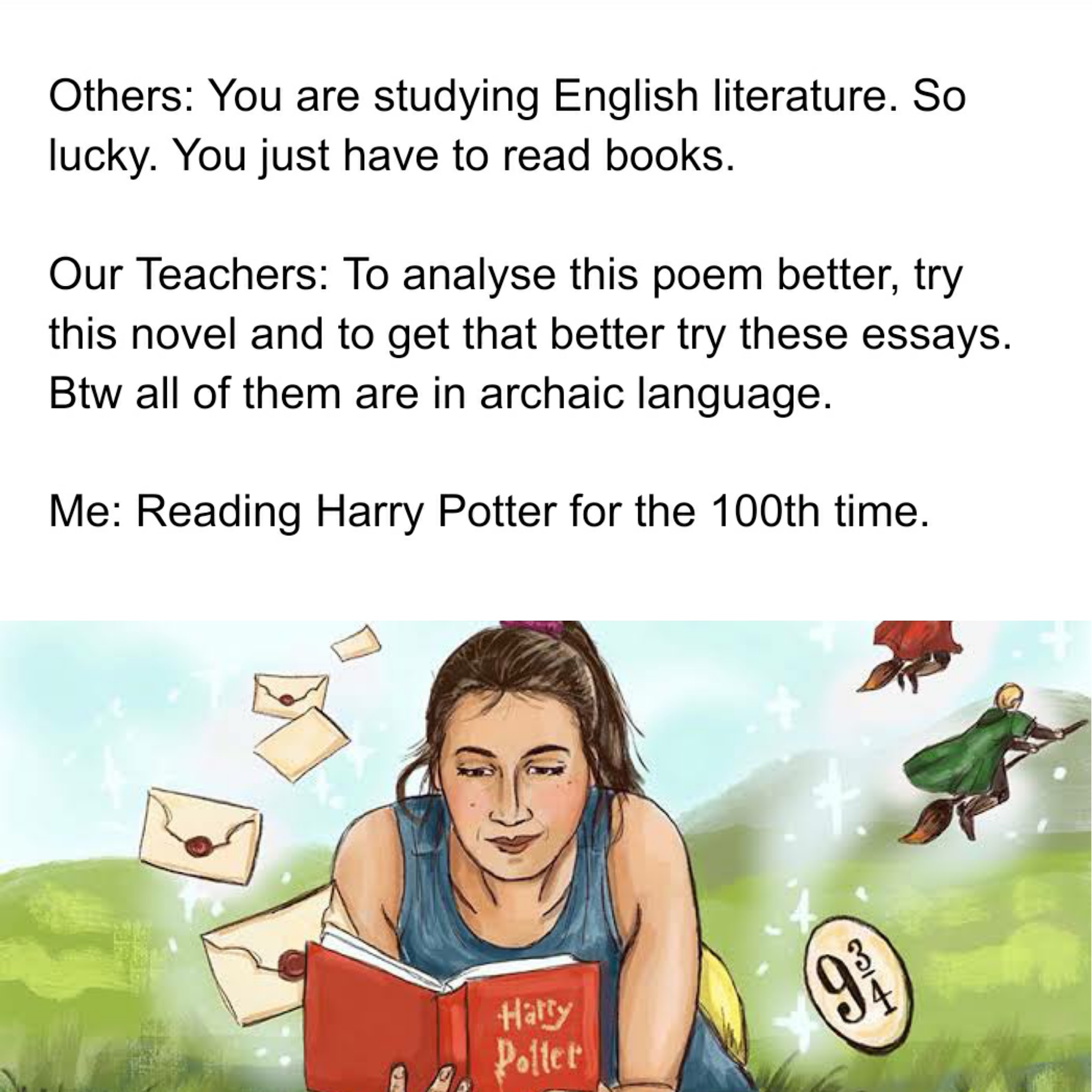 English Literature Memes