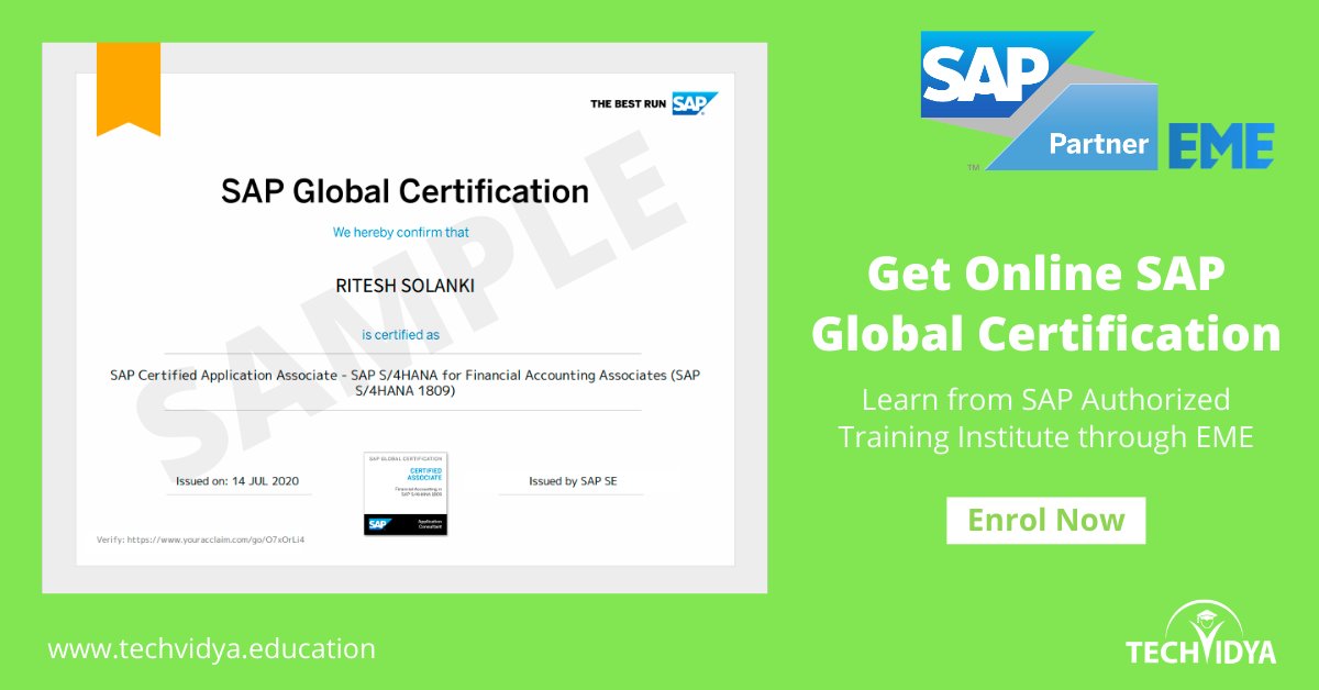 Sap Software Training