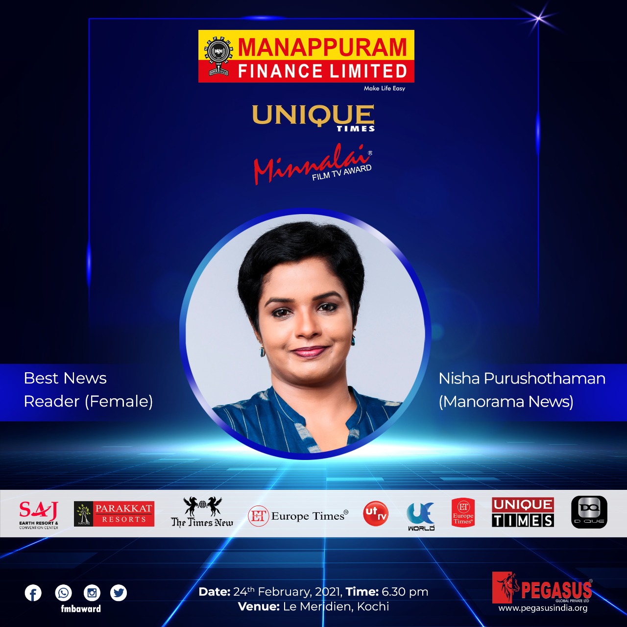 Manorama News Reader Nisha