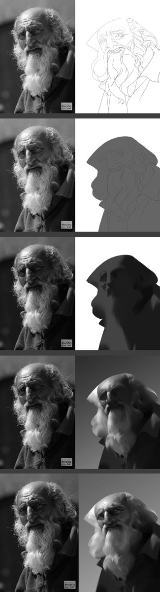 「Sketching exercises with exaggerated figures ~ bring a drawi」Ya lunの漫画