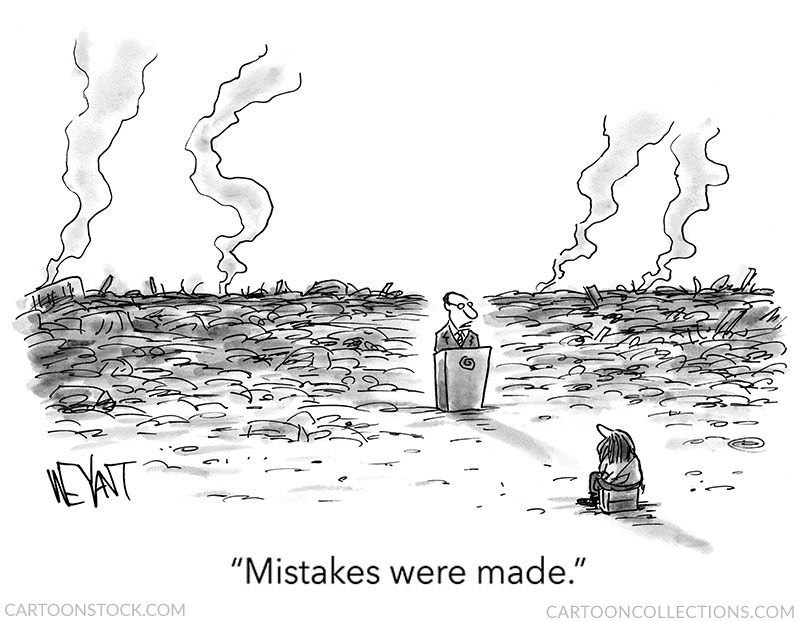 Mistake Cartoon