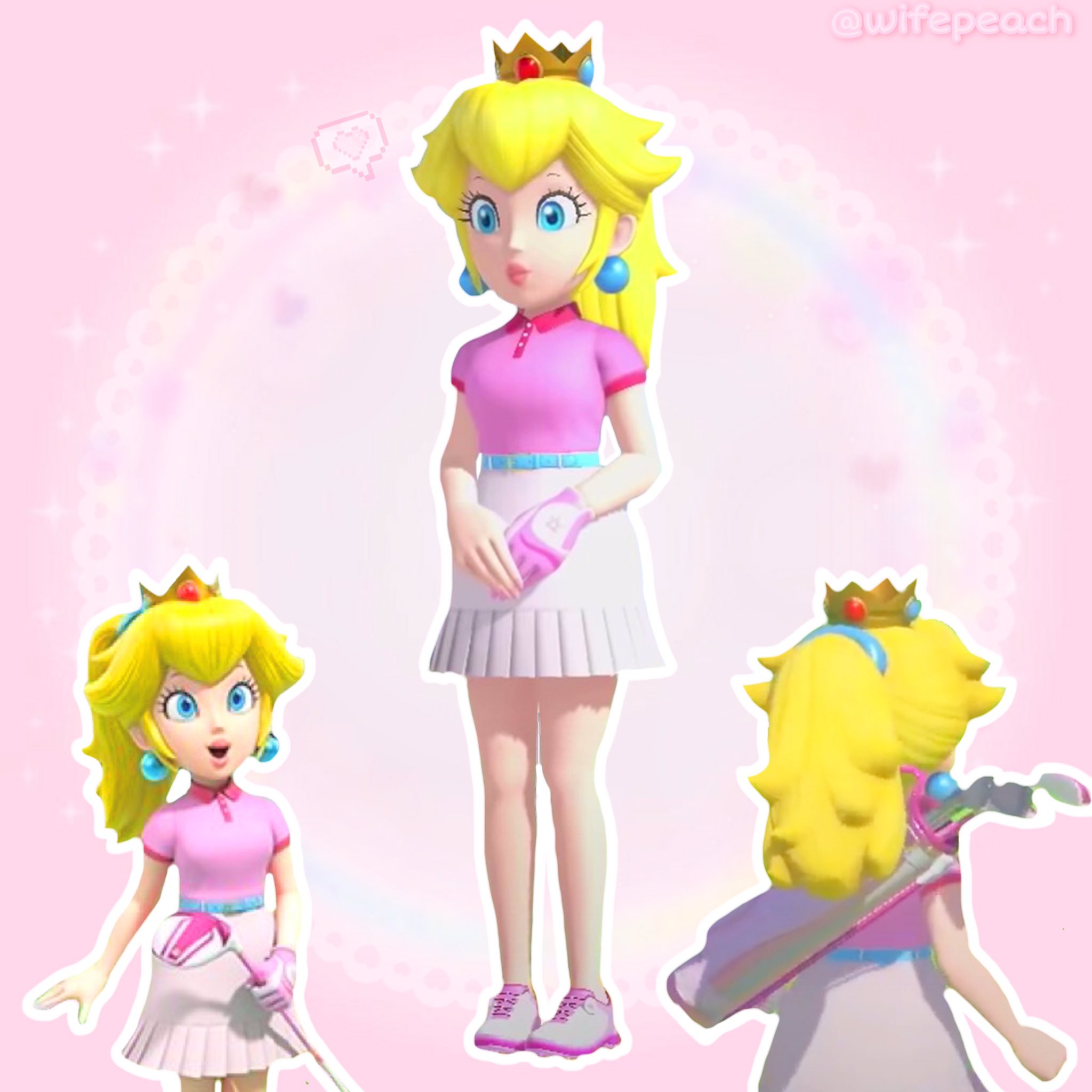 Princess Peach Golf