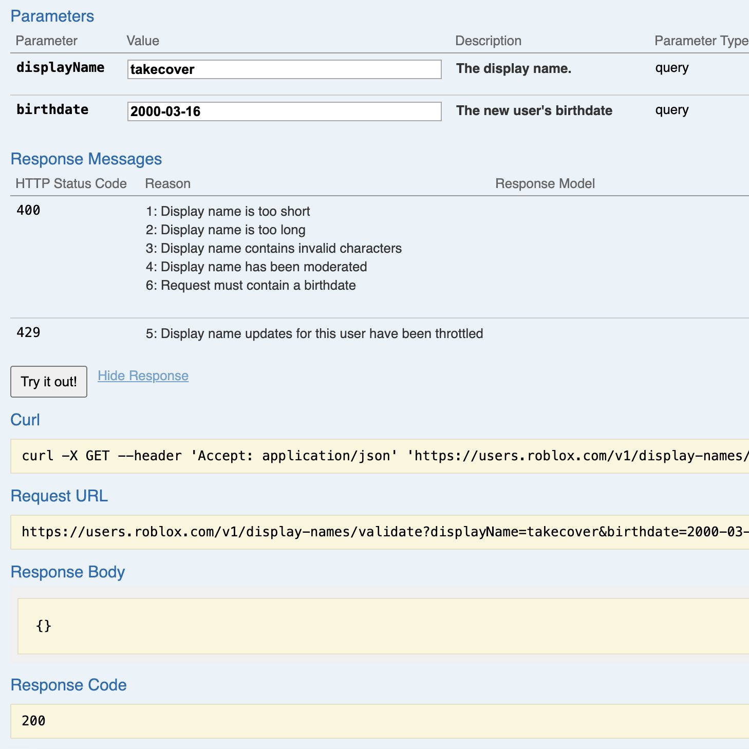 Webmotion on Twitter: "My previous username, takecover, works as a display name but not a ...